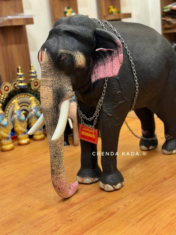 Pambadi Rajan full body Elephant Sculpture | CHENDA KADA