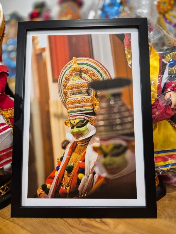 Small Kathakali Photo Frame Model 2 | CHENDA KADA
