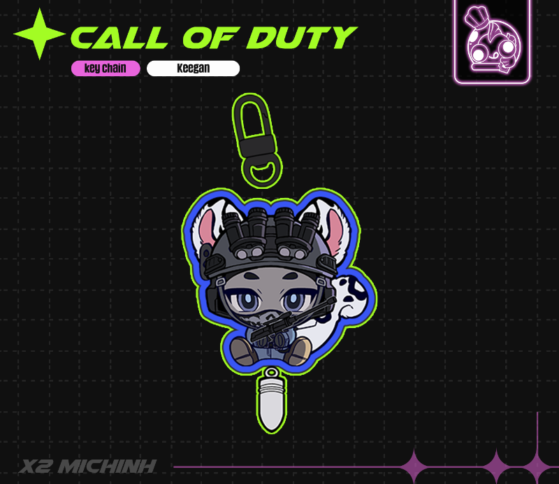 CoD Keychain | PreOder_GapdoiMichinh