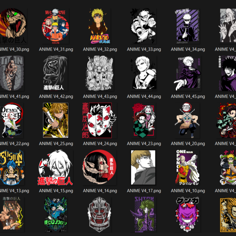 Anime Design PNG | Amazing