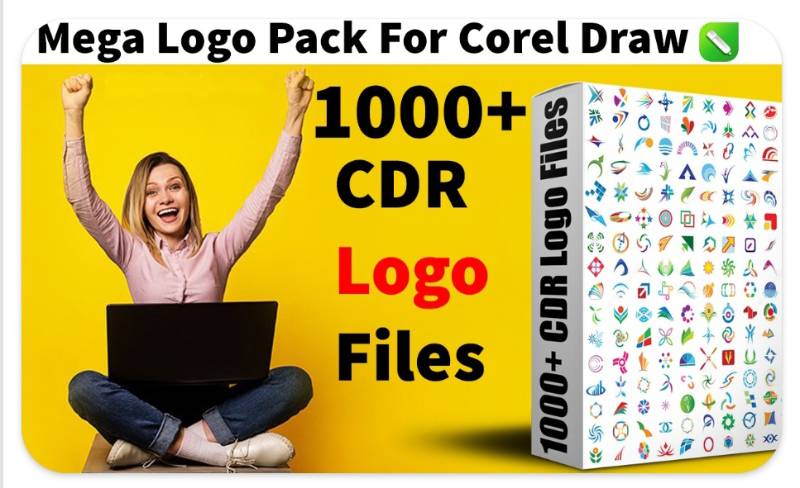 1000 CDR Logo Pack | Amazing